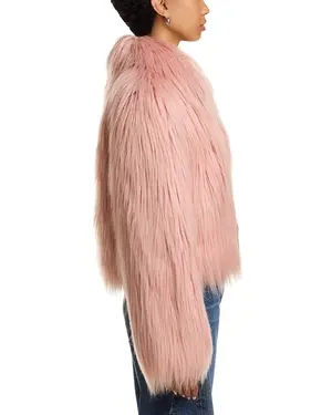LoveShackFancy Fallon Jacket - Dusty Pink