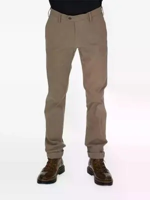 MASON'S Flat-front Chinos - Neutrals