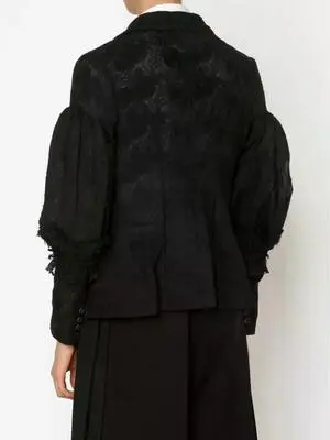 Comme Des Garçons Puff Sleeve Lace Jacket