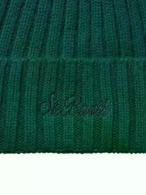 MC2 SAINT BARTH Wengen Ribbed Hat - Green