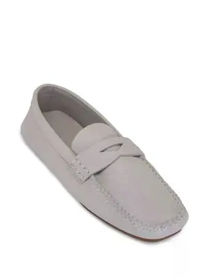 Khaite Leather Loafers