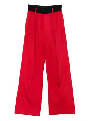 ALAINPAUL Pleated-front Trousers