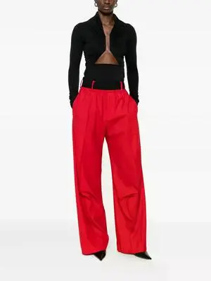 ALAINPAUL Pleated-front Trousers