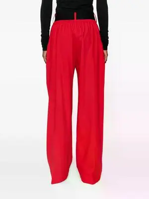 ALAINPAUL Pleated-front Trousers