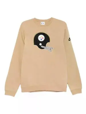 Nike X Nfl Pittsburgh Steelers Sweatshirt - Neutrals