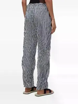 OSKLEN Striped Pleated Trousers