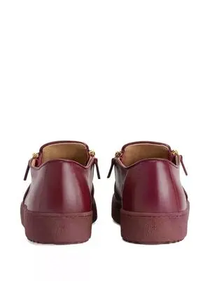 GIUSEPPE ZANOTTI Signature-detail Zipped Slip-ons