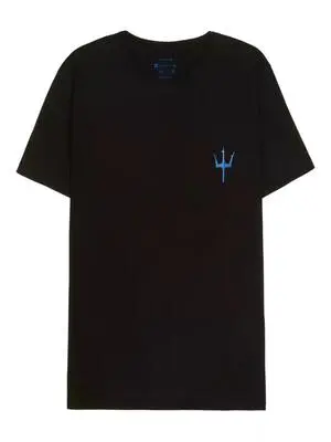 OSKLEN Trident-motif T-shirt - Black