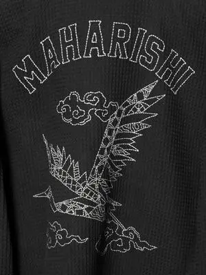 MAHARISHI Embroidered Waffle Jacket