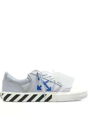 Off-white Striped Sneakers For Women