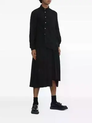 BLACK COMME DES GARÇONS Button Long-sleeve Shirt