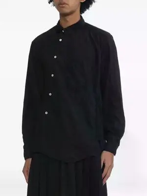 BLACK COMME DES GARÇONS Button Long-sleeve Shirt