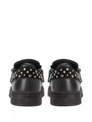 GIUSEPPE ZANOTTI Studded Zip-up Sneakers