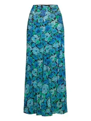 Remain Birger Christensen Floral Print Midi Skirt