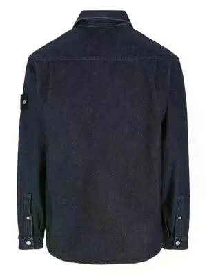 Stone Island Cotton Denim Shirt