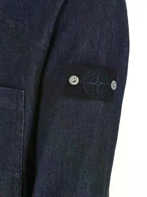 Stone Island Cotton Denim Shirt