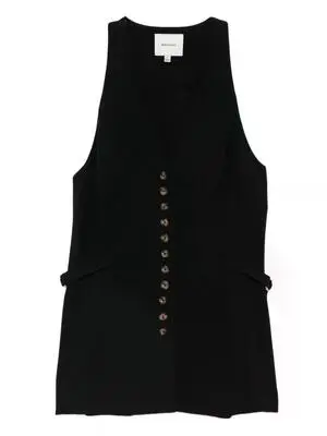 Reformation Button Detailed Vests For Women