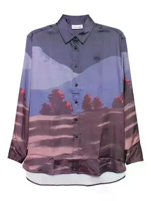 Lacoste Printed Shirts For Women