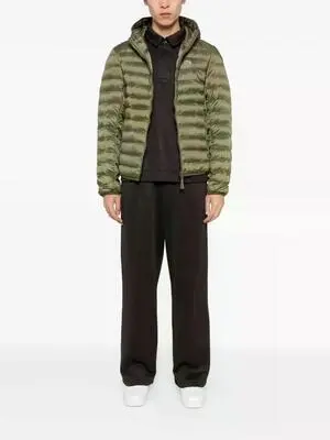 Lacoste Hooded Quilt Jacket