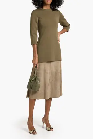 Veronica De Piante Zoe Wool Top - Army Green