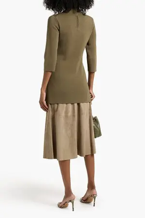 Veronica De Piante Zoe Wool Top - Army Green