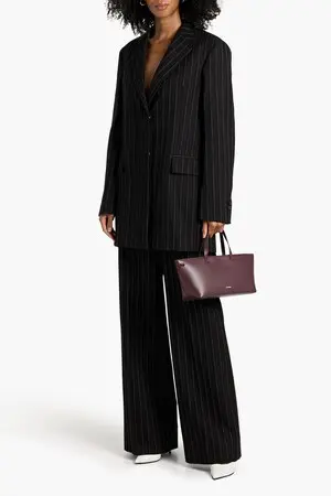 Veronica De Piante Francesco Pinstriped Wool Blazer