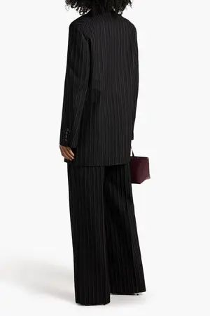 Veronica De Piante Francesco Pinstriped Wool Blazer