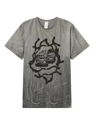 WESTFALL Graphic Print T-shirt - Grey