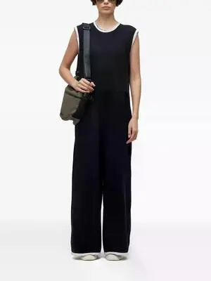 OSKLEN Sleeveless Contrast-trim Jumpsuit