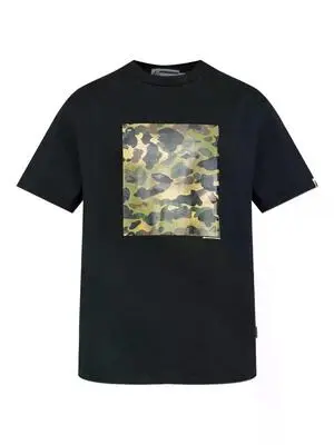 A BATHING APE® 1st Camo Cotton T-shirt - Black