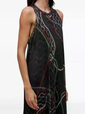 OSKLEN Printed Sleeveless Maxi Dress