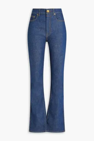 Zimmermann High-rise Straight-leg Jeans