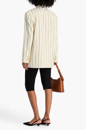 Zimmermann Striped Double-breasted Blazer