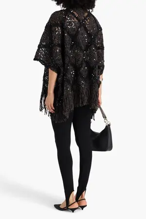 Brunello Cucinelli Sequin-embellished Wool-blend Turtleneck Sweater