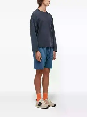 OSKLEN Raw-cut Jersey Shorts