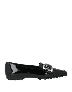 SERGIO ROSSI Leather Loafers With Appliqués