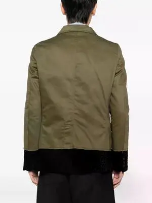 Comme Des Garçons Layered Blazer