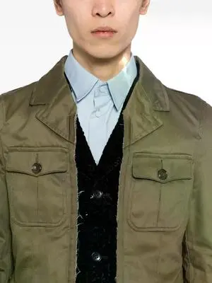Comme Des Garçons Layered Blazer