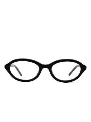 RETROSUPERFUTURE Numero 145 Oval-frame Glasses - Black