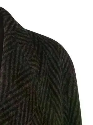 HEVO Herringbone Double-breasted Coat