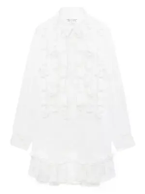 Comme Des Garçons Ruffled Hem Shirt