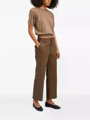 Sprwmn Panelled Leather Trousers