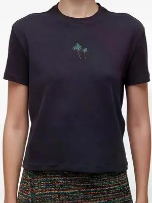 OSKLEN Palm Tree Embroidered T-shirt