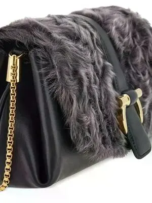 FERRAGAMO Shearling Clutch Bag