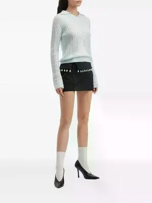 KIMHEKIM Pearl-embellished Mini Skirt