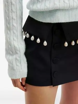 KIMHEKIM Pearl-embellished Mini Skirt
