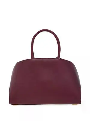 FERRAGAMO Medium Hug Leather Tote - Red