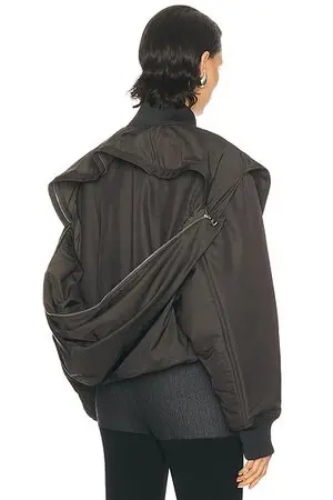 JEAN PAUL GAULTIER Hidden Hood Bomber Jacket