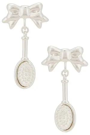 Sandy Liang Hairbrush Earrings