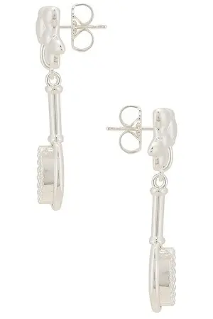 Sandy Liang Hairbrush Earrings
